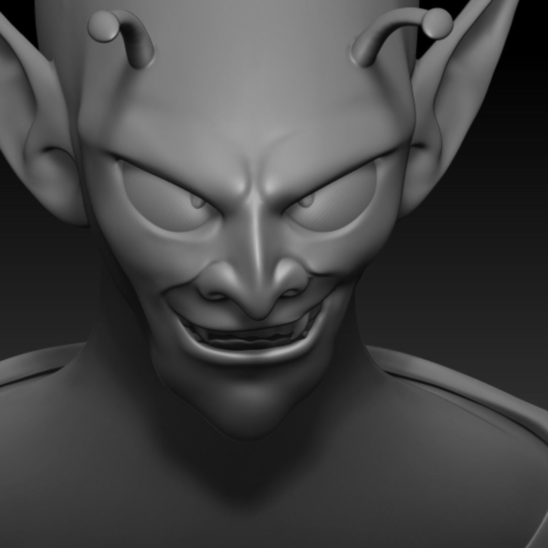 Dragon Ball Picollo 3D model 3D printable | CGTrader