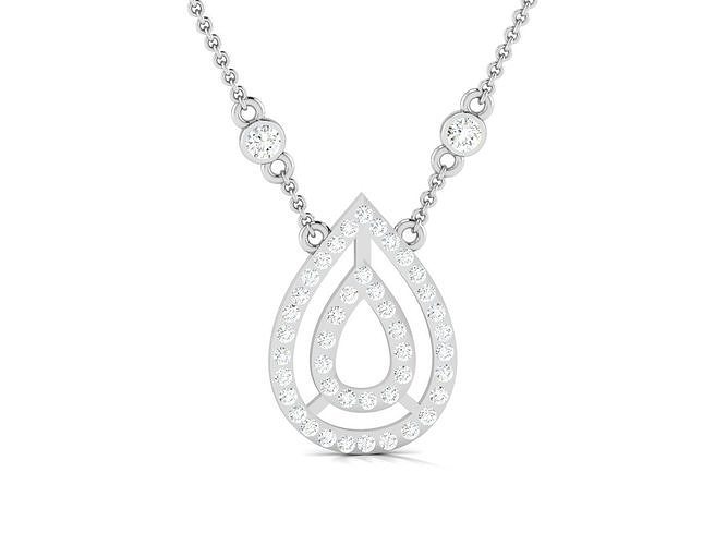 Women necklace 3dm render detail 3D model 3D printable | CGTrader