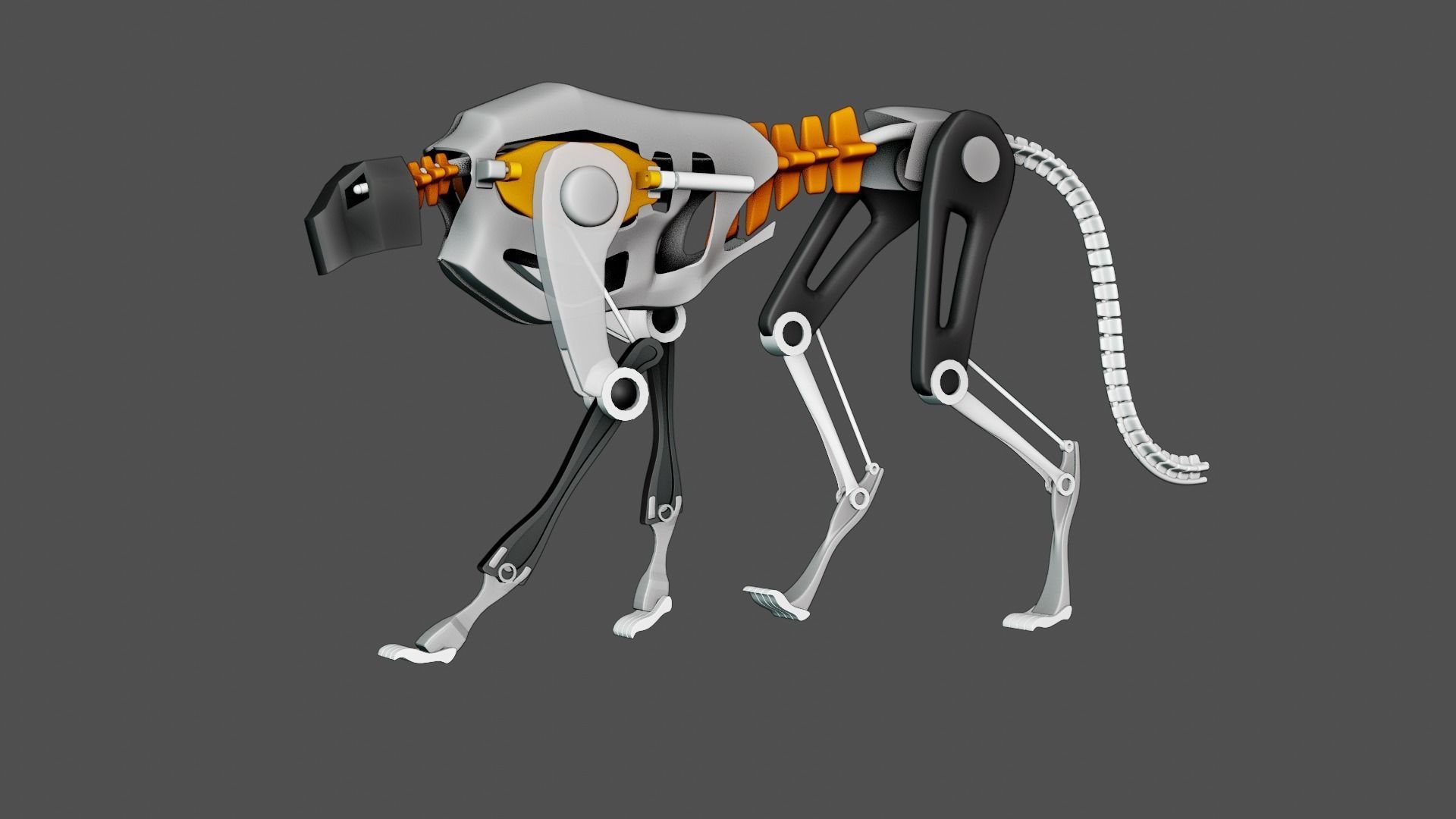 robotic animal free 3D model | CGTrader