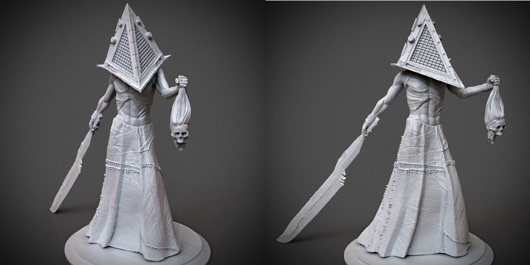 Silent Hill Pyramid Head 3D model 3D printable | CGTrader