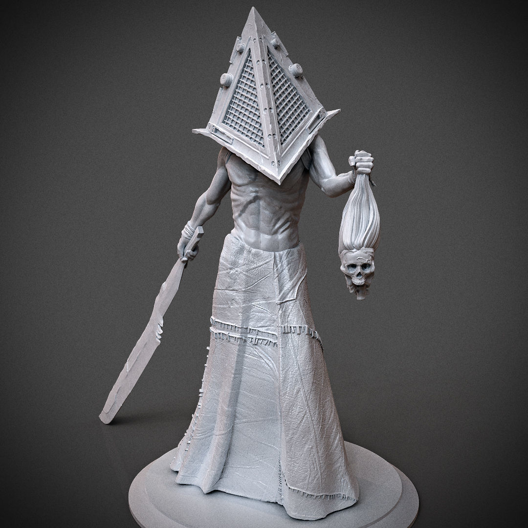 Silent Hill Pyramid Head 3D model 3D printable | CGTrader