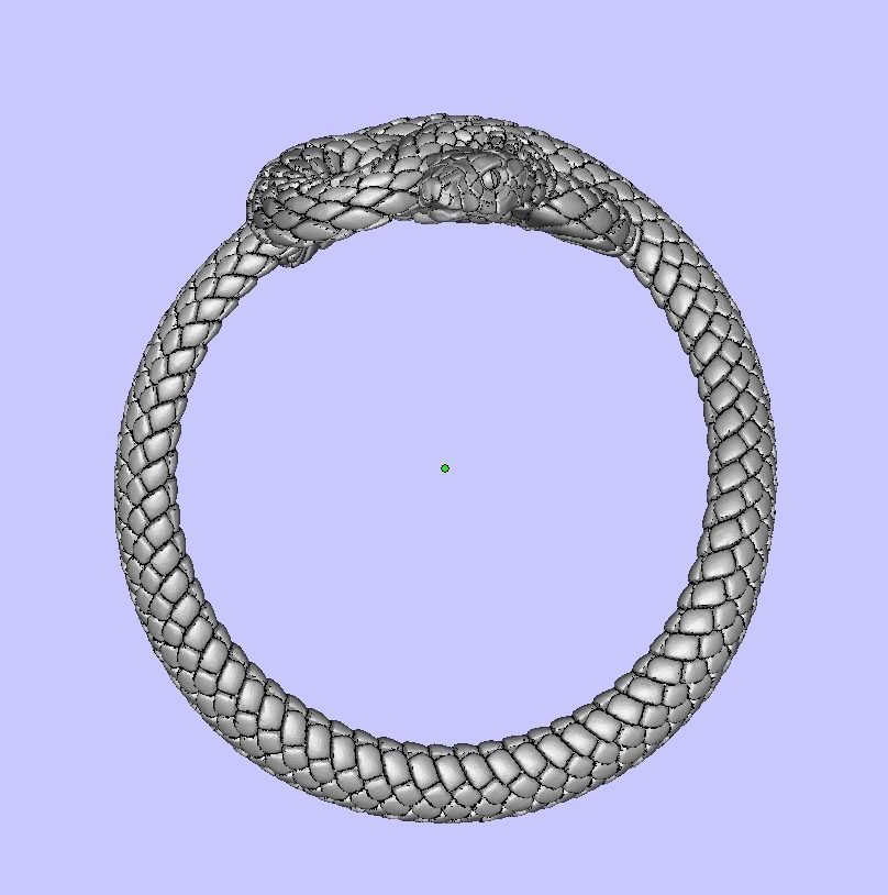 Snake Jewelry Ring 3d print model 3D model 3D printable | CGTrader