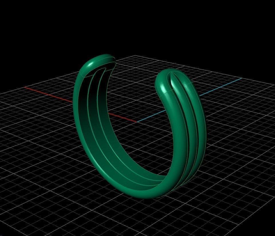 Ring on toe 3D model 3D printable | CGTrader