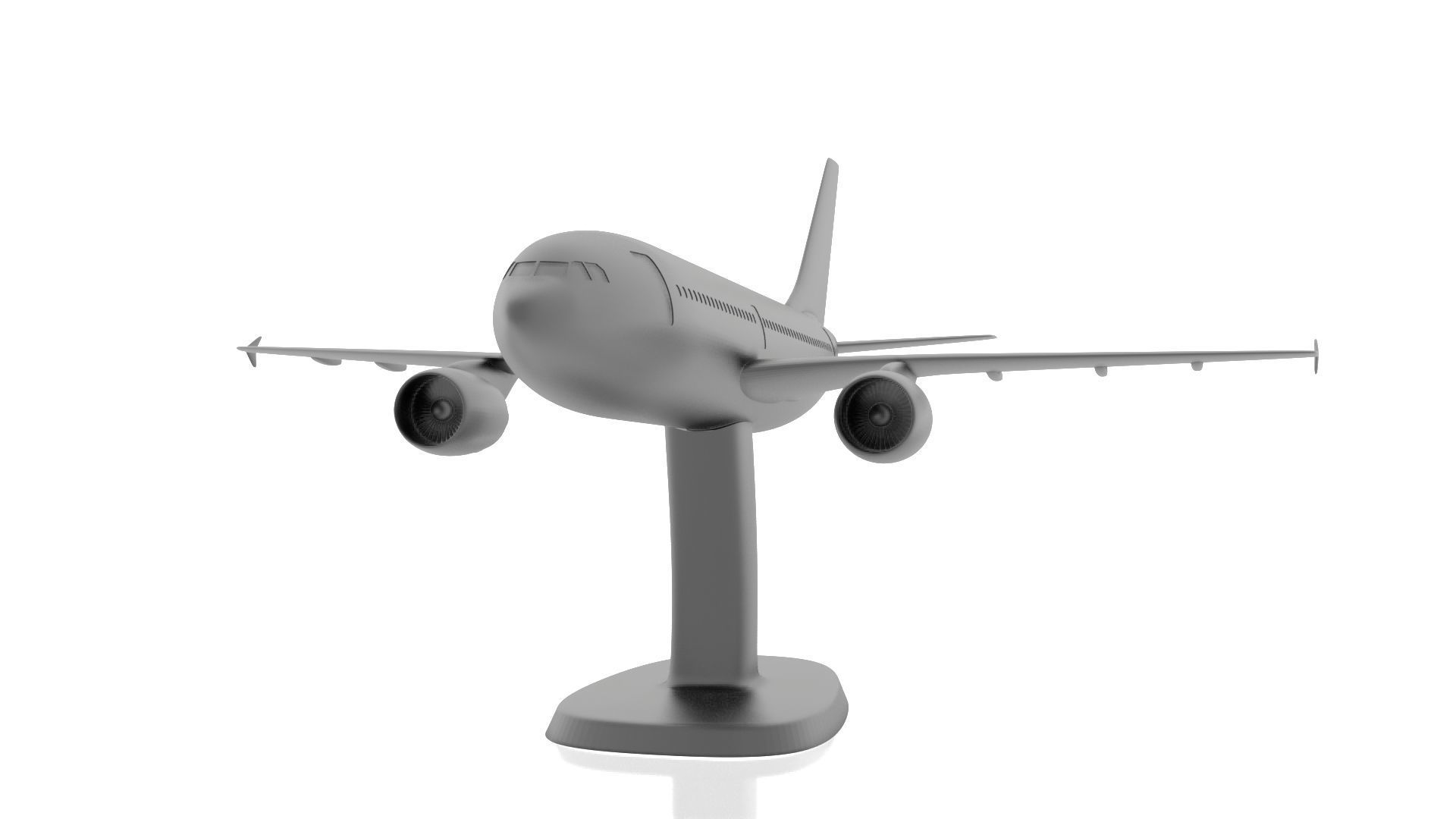 Airbus A310 3D printable 3D model 3D printable | CGTrader