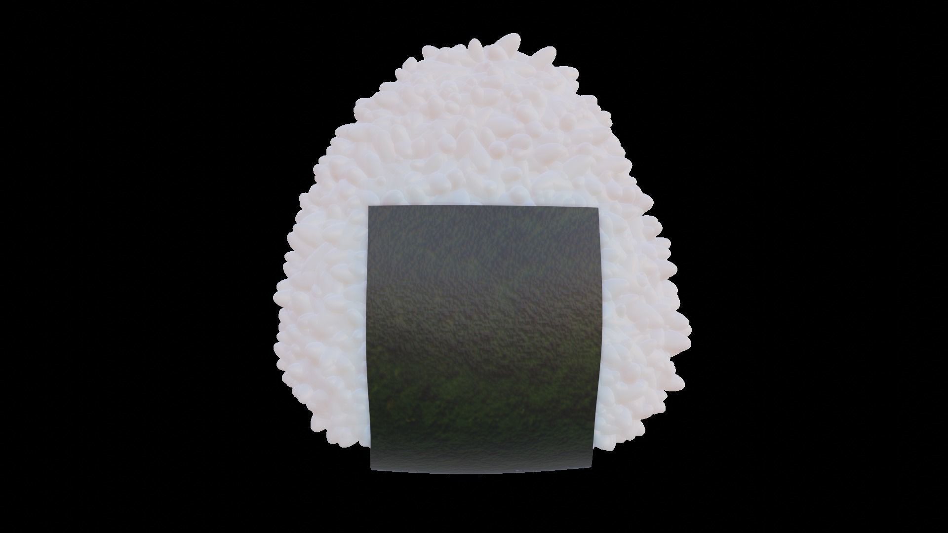 Rice Ball free VR / AR / low-poly 3D model | CGTrader