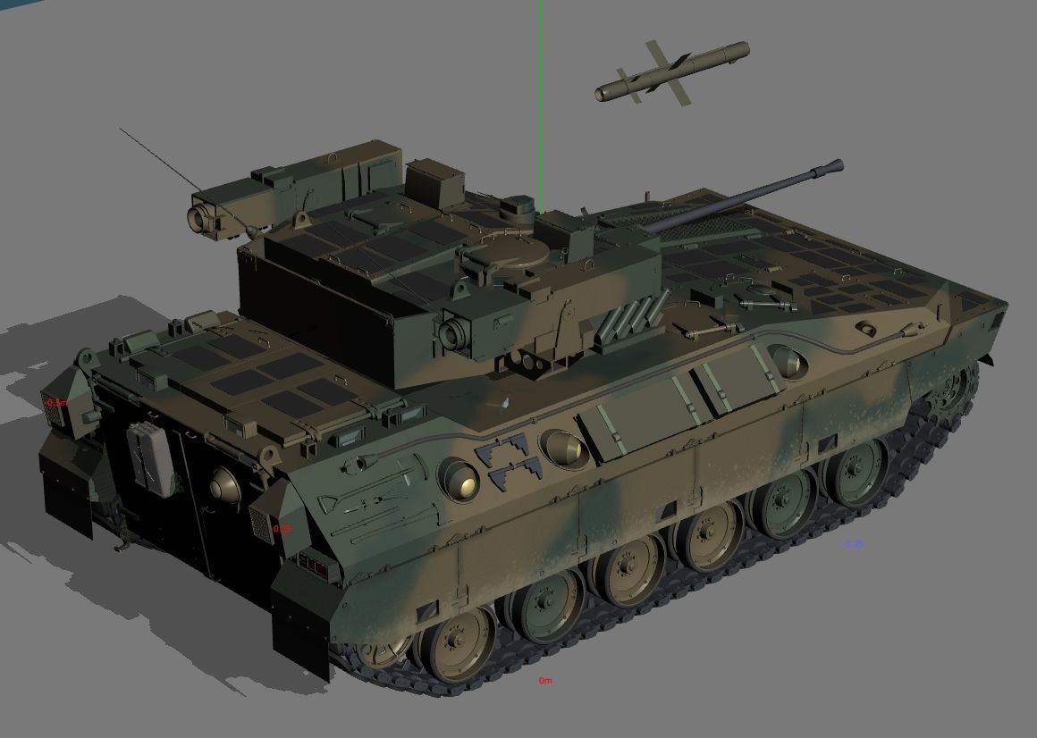 JGSDF Type 89 armored combat vehicle 3D model | CGTrader