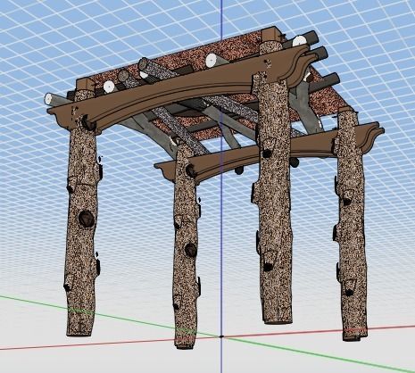 shade different cover free 3D model | CGTrader