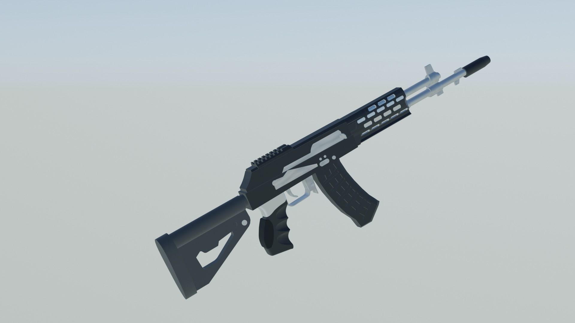 3D model AK12 from 2016 produced in Russia VR / AR / low-poly | CGTrader