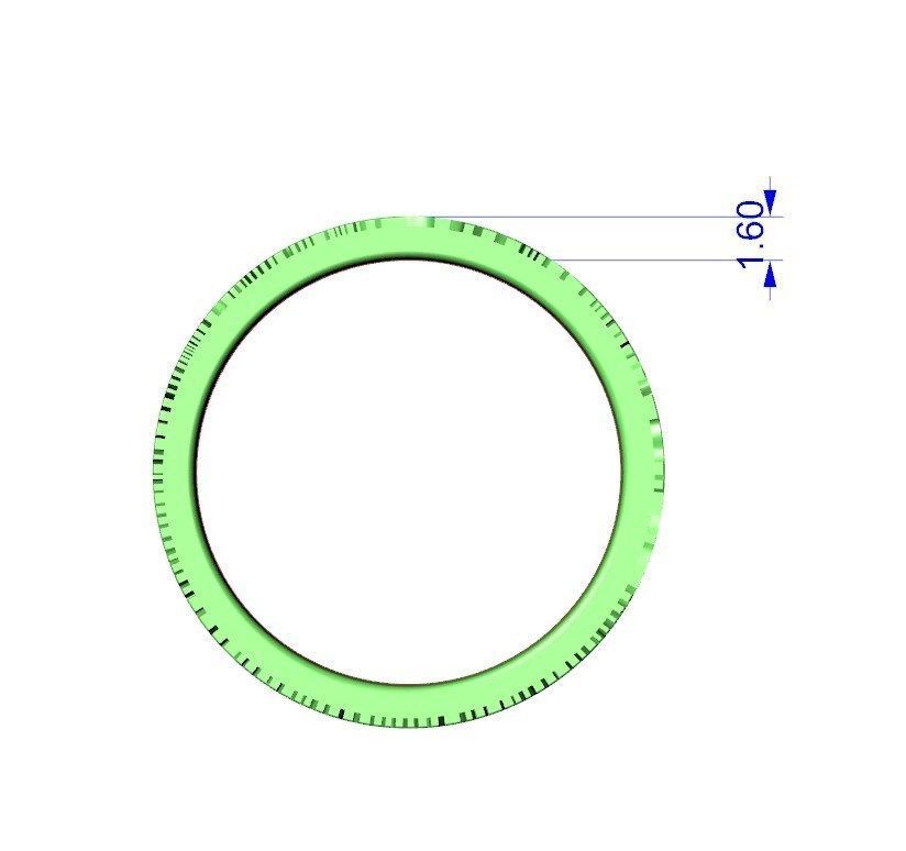 Wedding Set Rings Finger Print Styles CAD Design- CC125W 3D model 3D ...