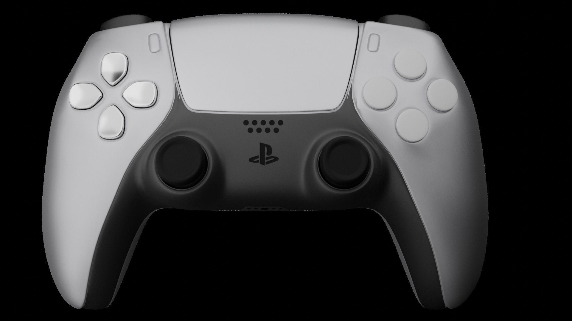 PS5 3D Model controller 3D model rigged | CGTrader