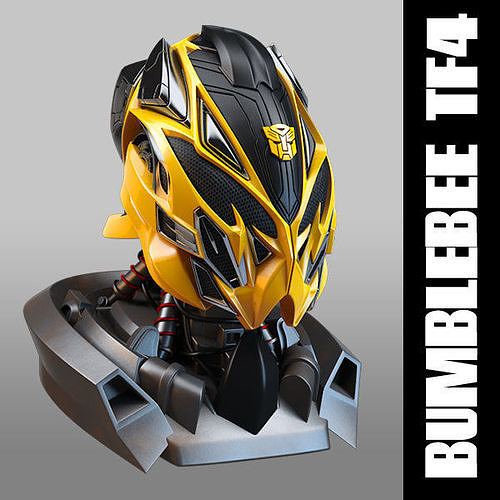 Bumblebee battle head transformers 4 3D model | CGTrader