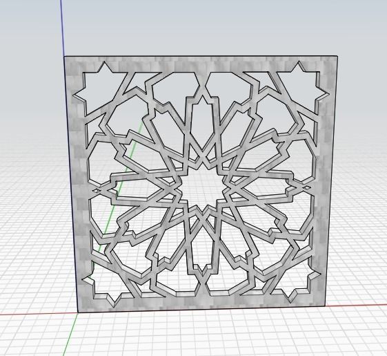 Islamic pattern free 3D model | CGTrader