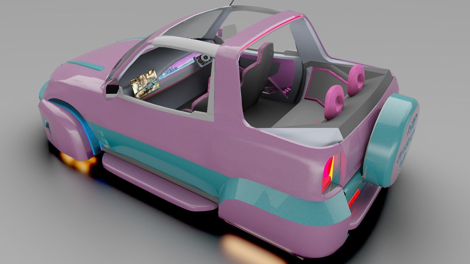 Toyota RAV4 Cabrio 98 VLE 2048 3D model | CGTrader