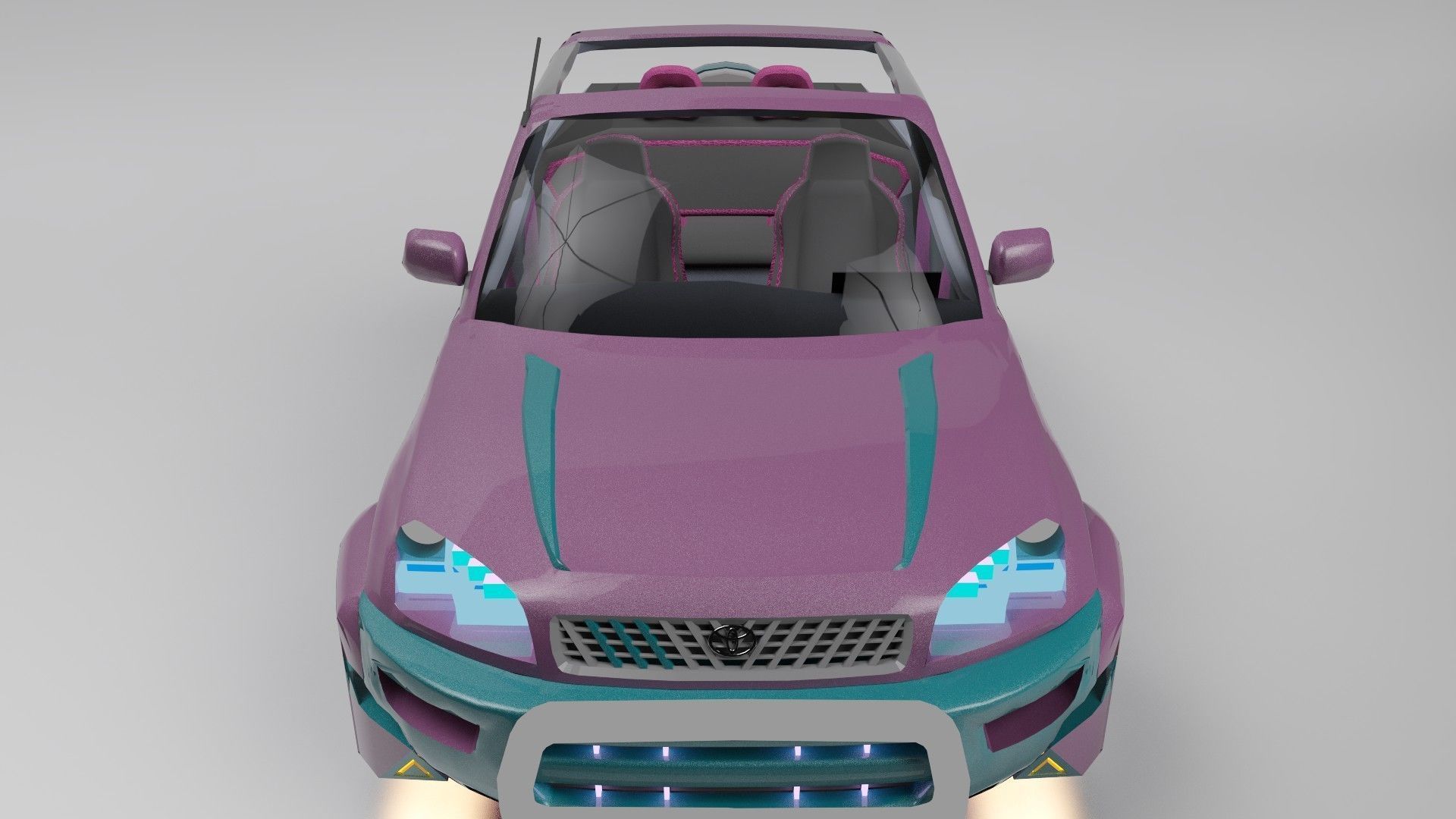 Toyota RAV4 Cabrio 98 VLE 2048 3D model | CGTrader