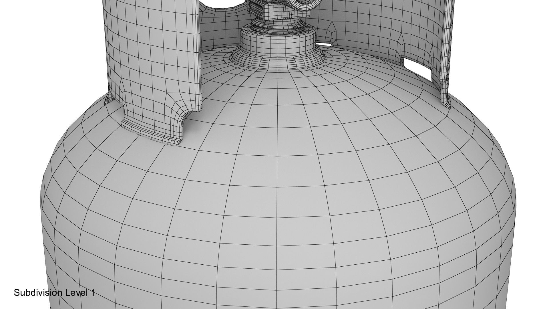 Gas cylinder 12L 3D model | CGTrader