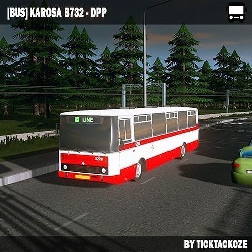 3D model Karosa B732 VR / AR / low-poly | CGTrader