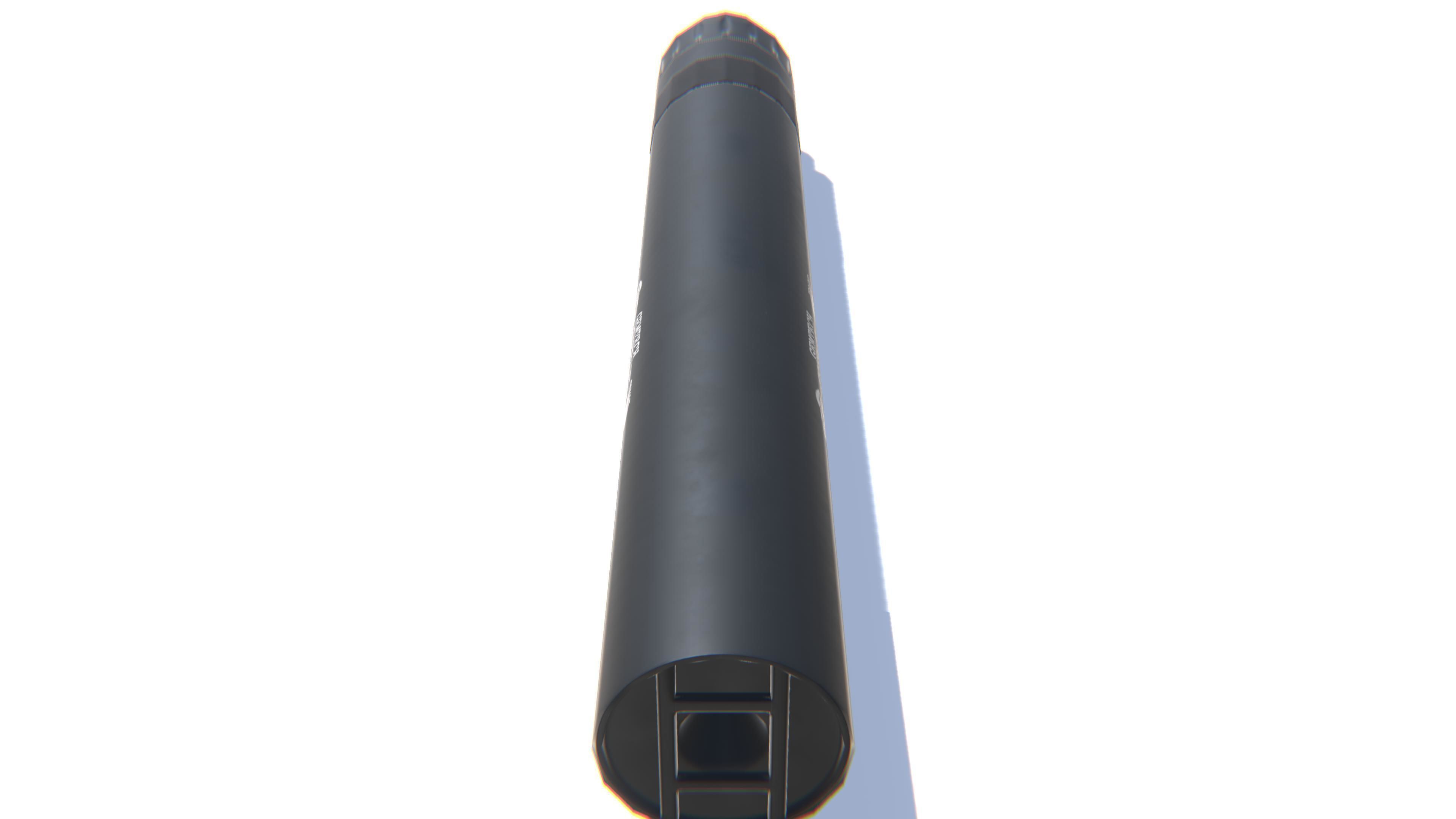 3D model Tactical Silencer 45 ACP 9MM VR / AR / low-poly | CGTrader