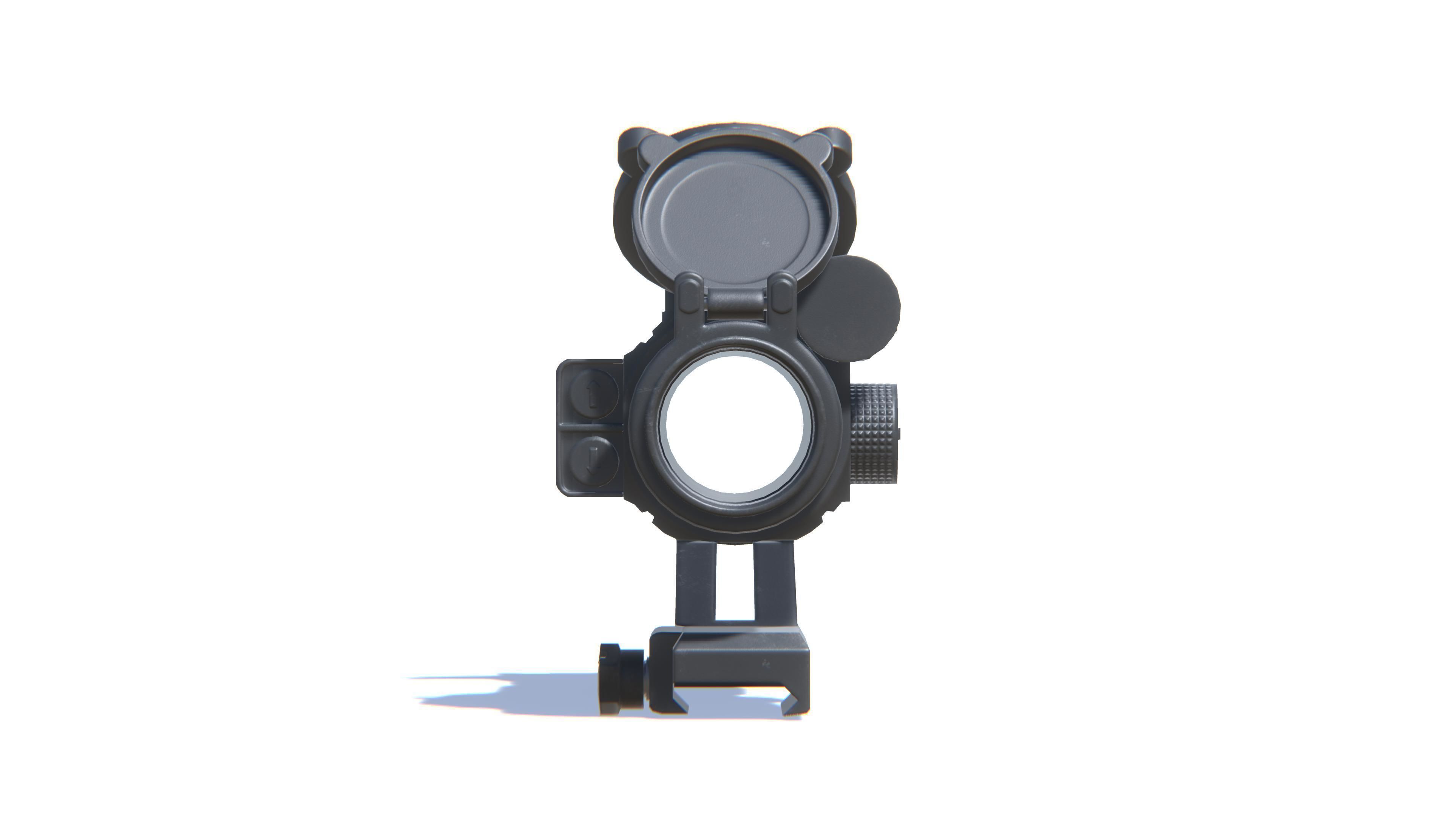 3D model Tactical Prism Scope VR / AR / low-poly | CGTrader