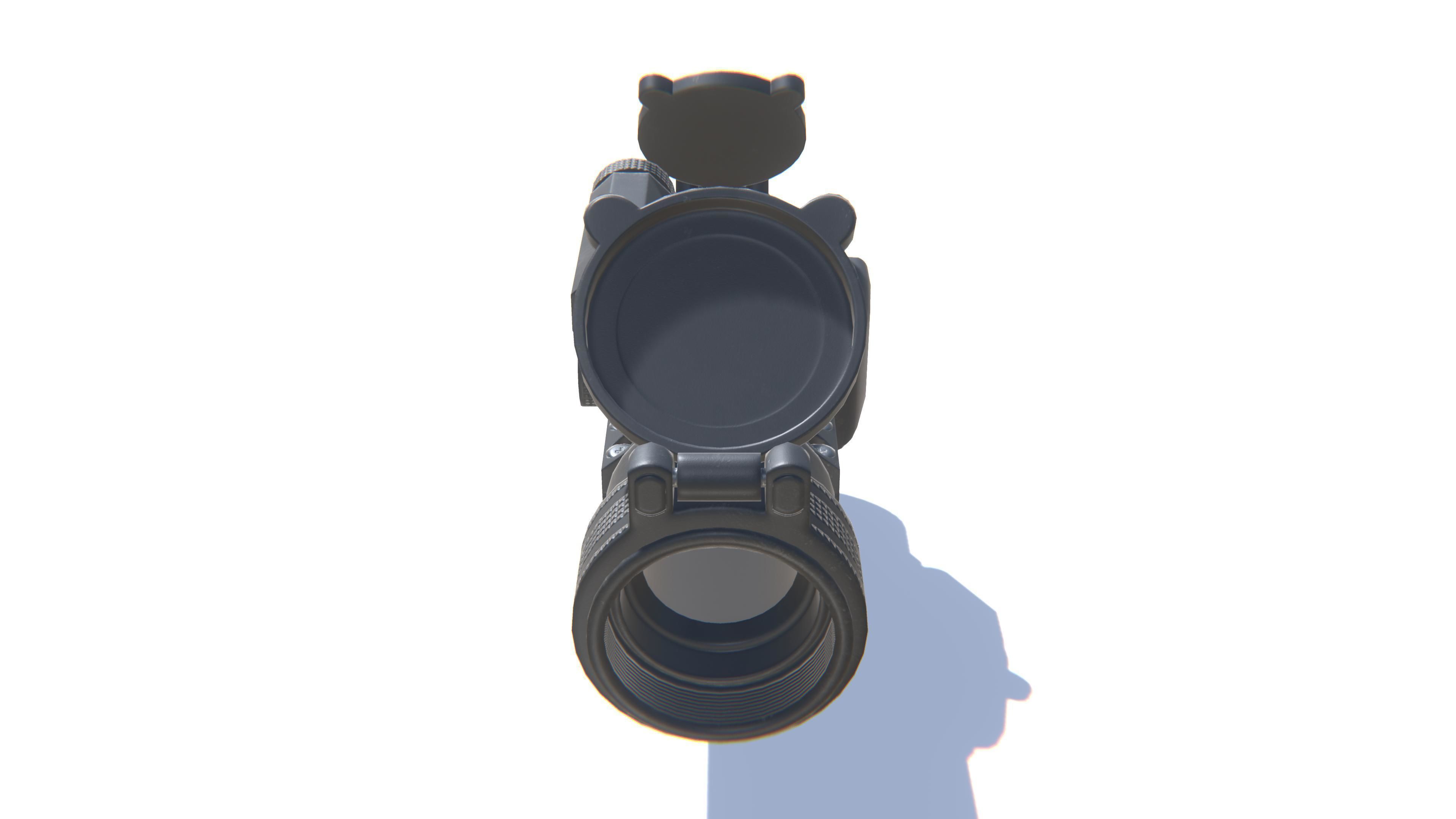 3D model Tactical Prism Scope VR / AR / low-poly | CGTrader