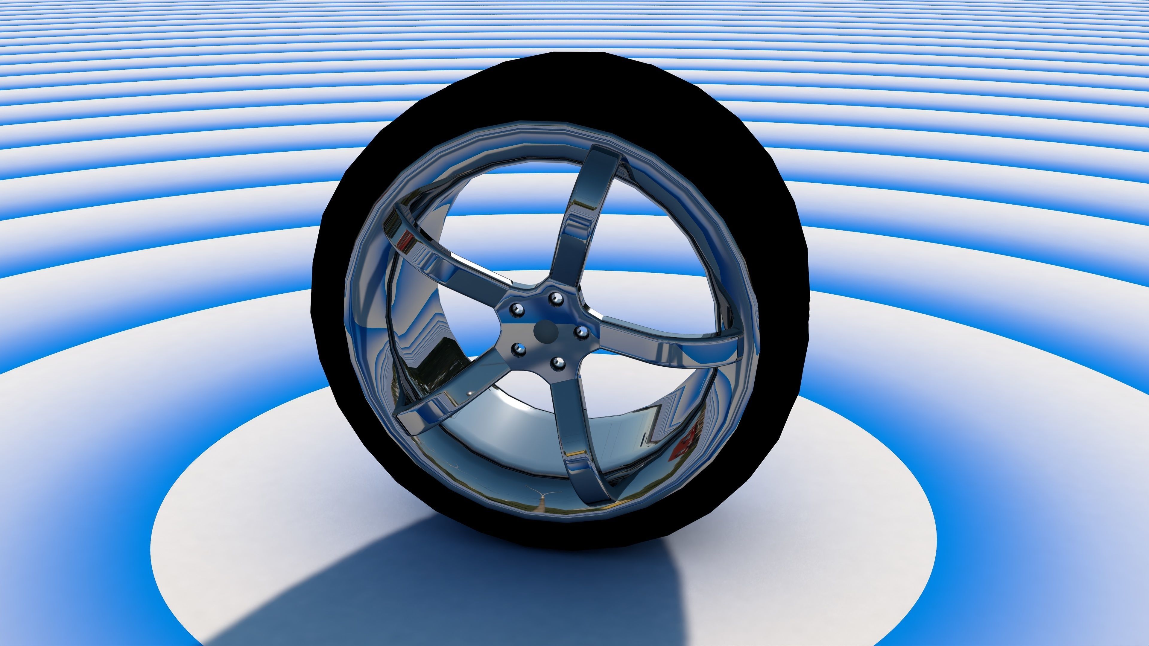 Japan Wheel 4K free 3D model | CGTrader