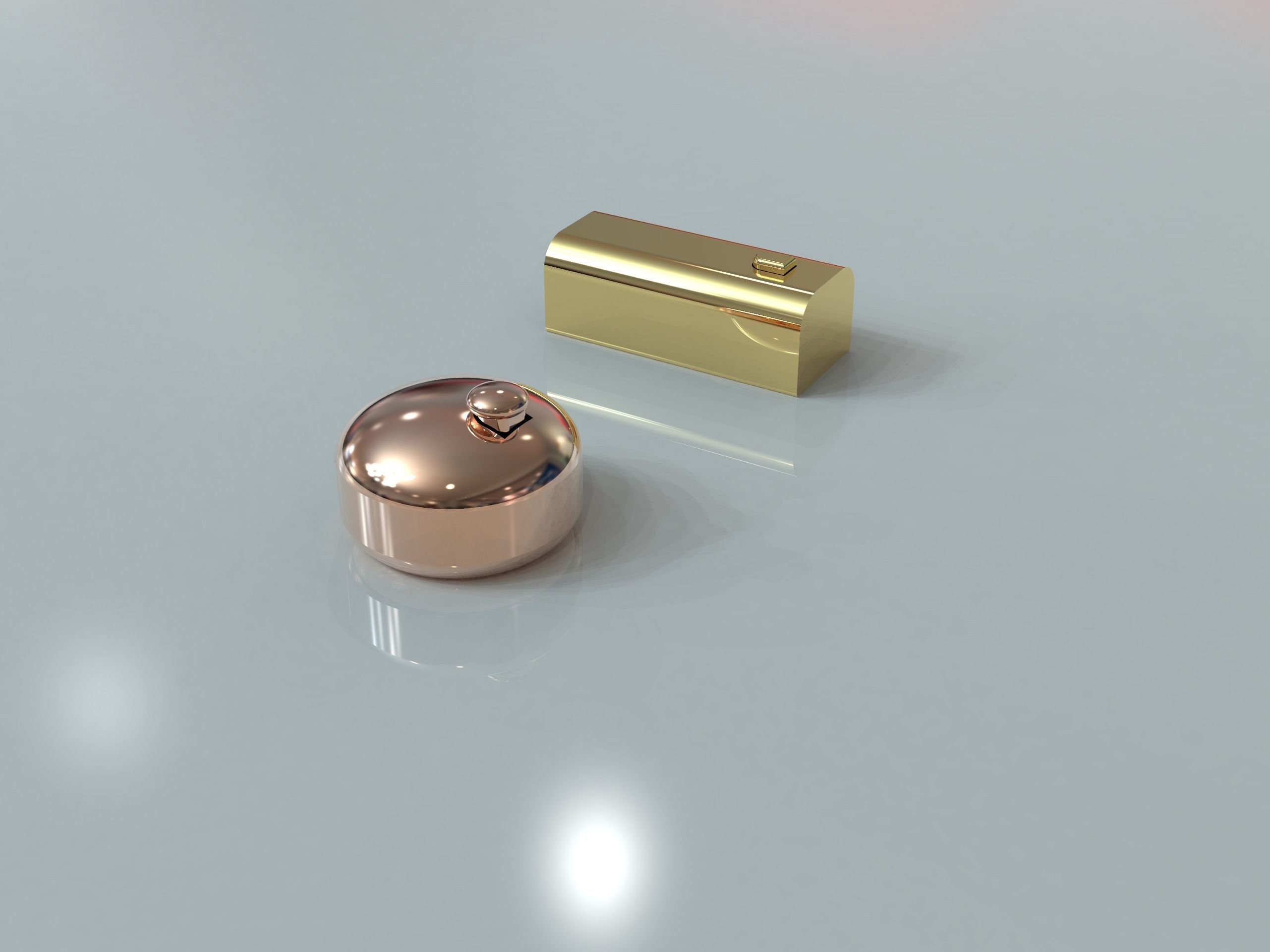 Box clasp 3D model 3D printable | CGTrader