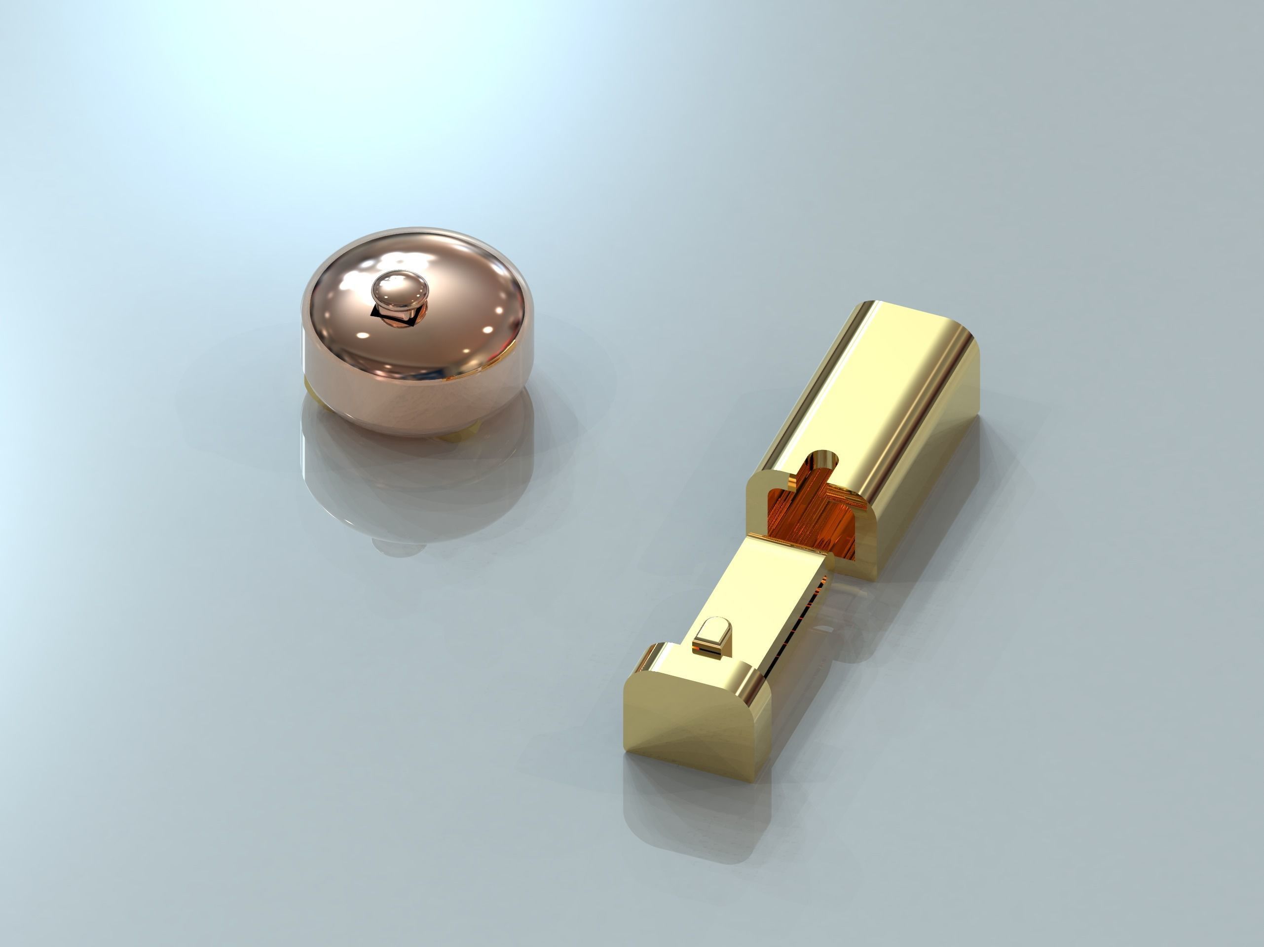 Box clasp 3D model 3D printable | CGTrader