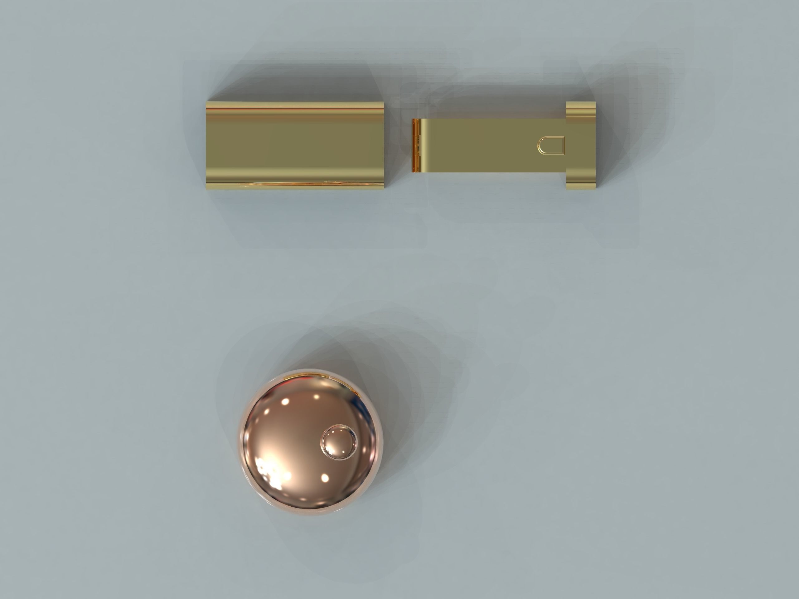 Box clasp 3D model 3D printable | CGTrader