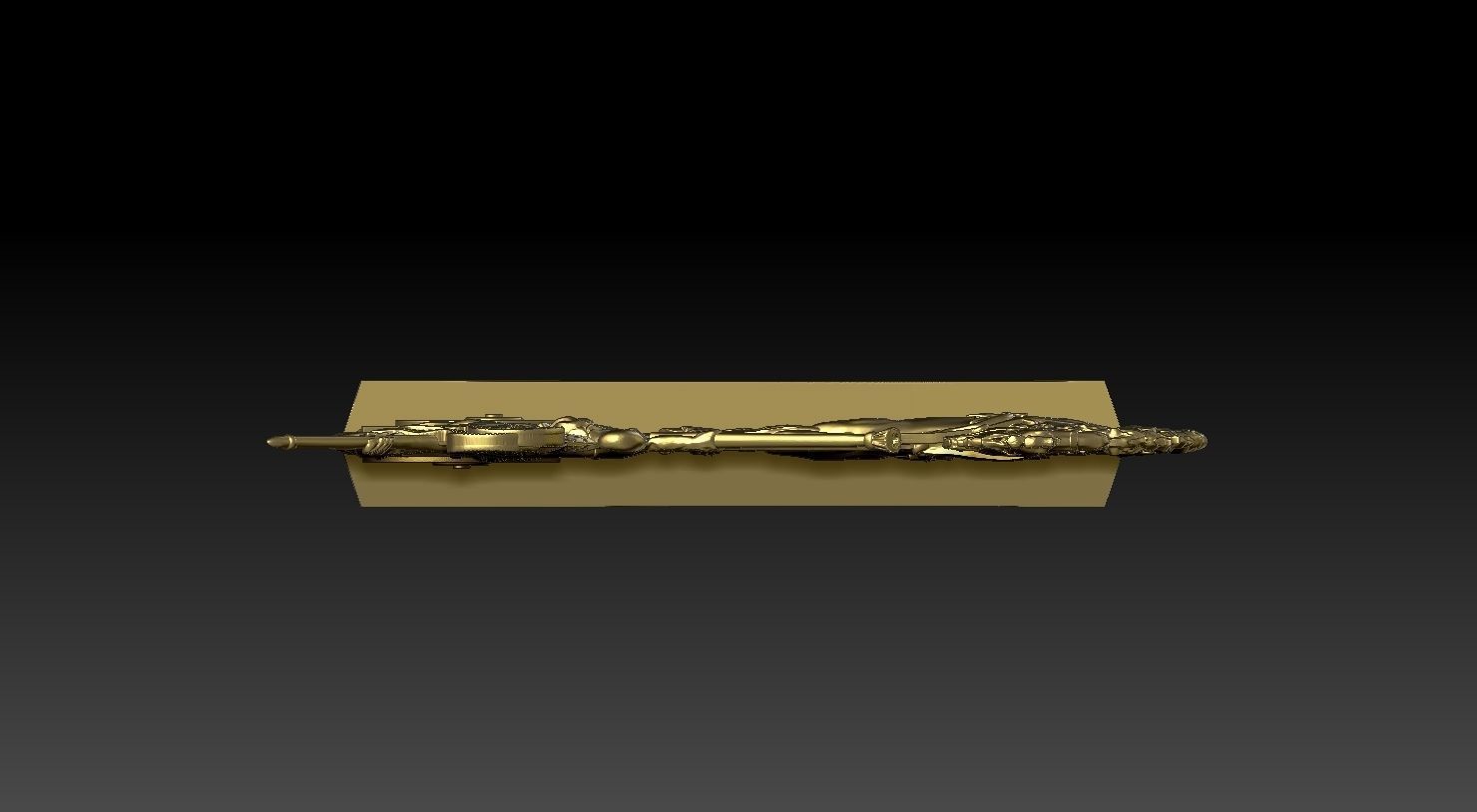 greek chariot 3D model 3D printable | CGTrader
