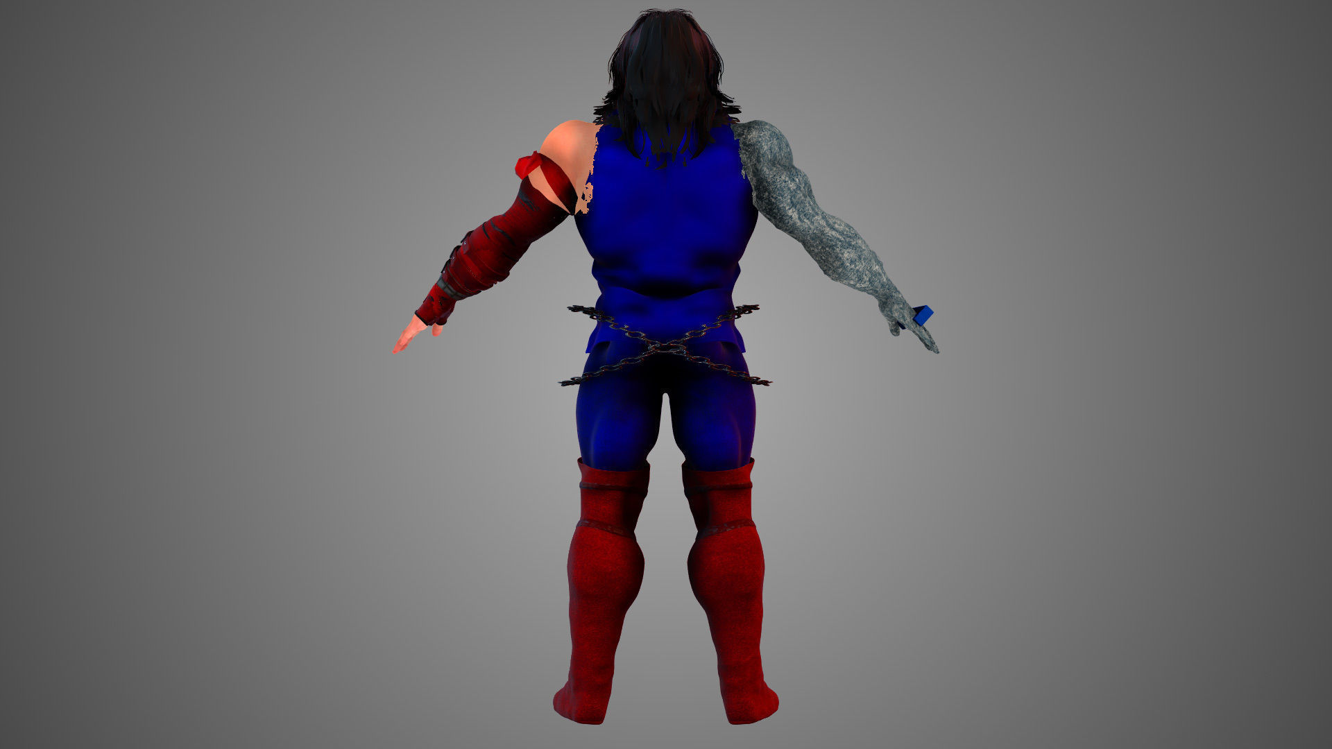 Superman - Dark Nights Death Metal 3D model rigged | CGTrader