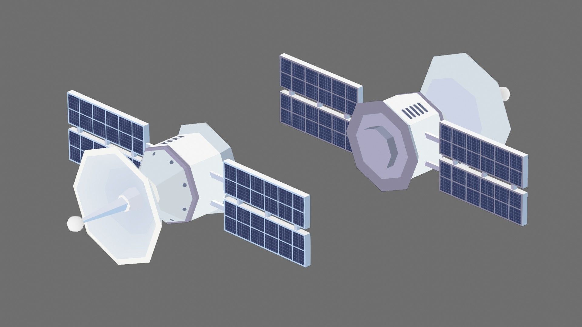 3D model Space exploration pack VR / AR / low-poly | CGTrader