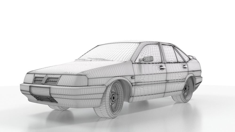 Fiat Tempra 3d printable model 3D model 3D printable | CGTrader