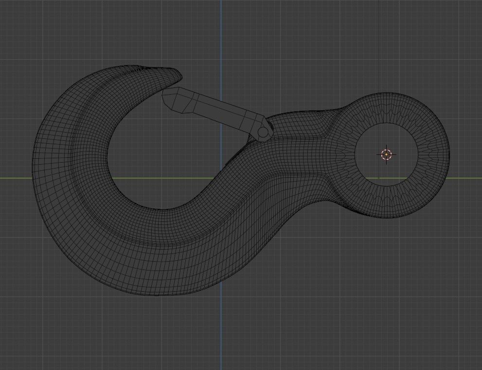 HOOK with Latch 3D model | CGTrader