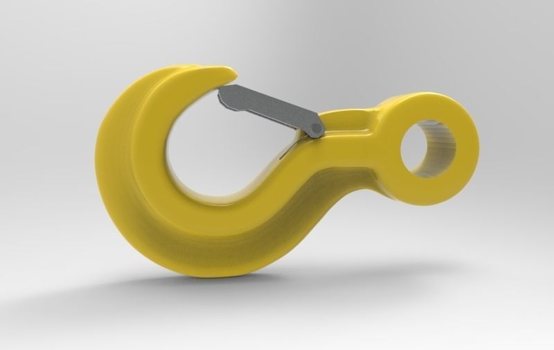 HOOK with Latch 3D model | CGTrader