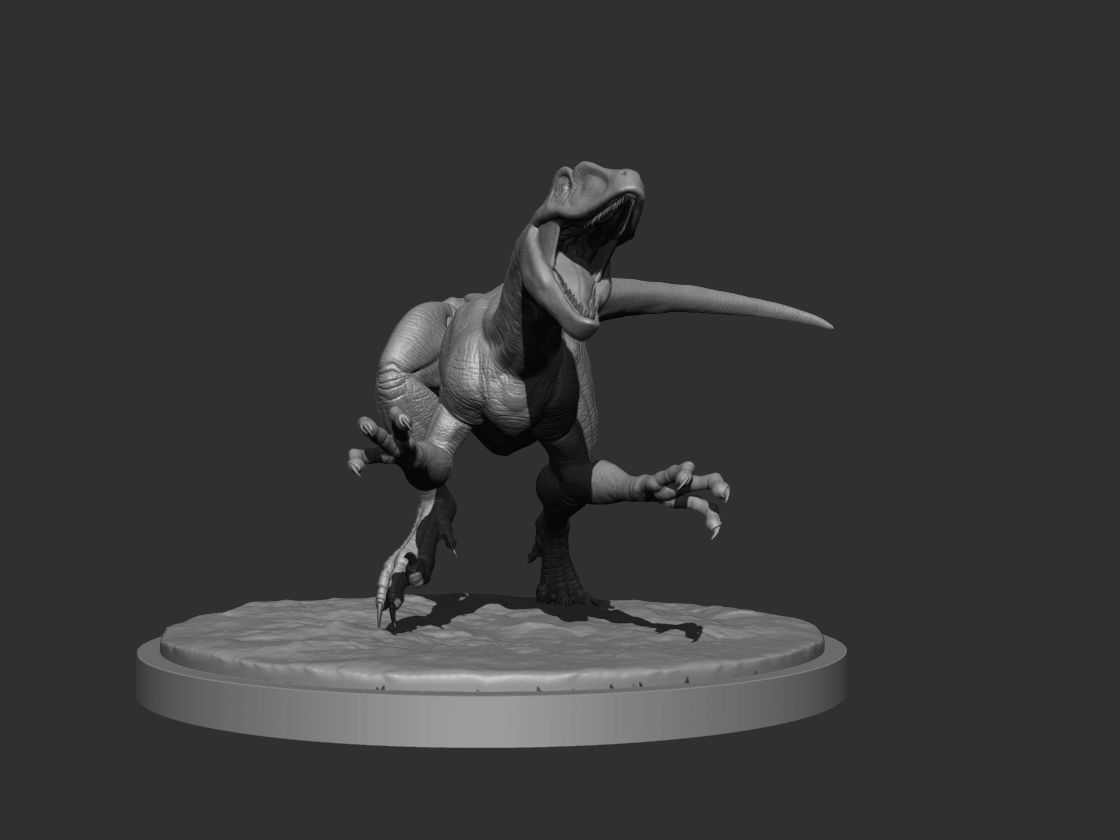 3D Raptor for Printing 01 3D model 3D printable | CGTrader