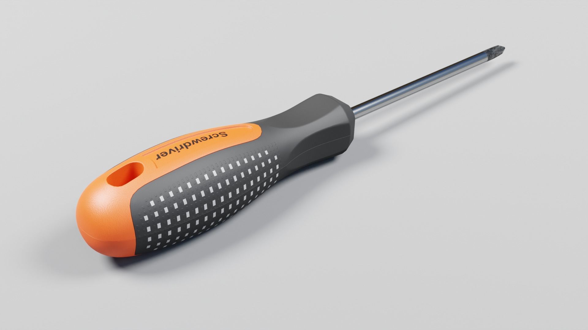 Screwdriver 02 3D model | CGTrader