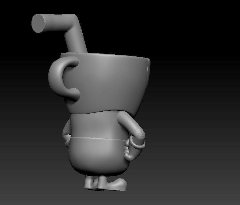 Fall Guys Cuphead 3D model 3D printable | CGTrader