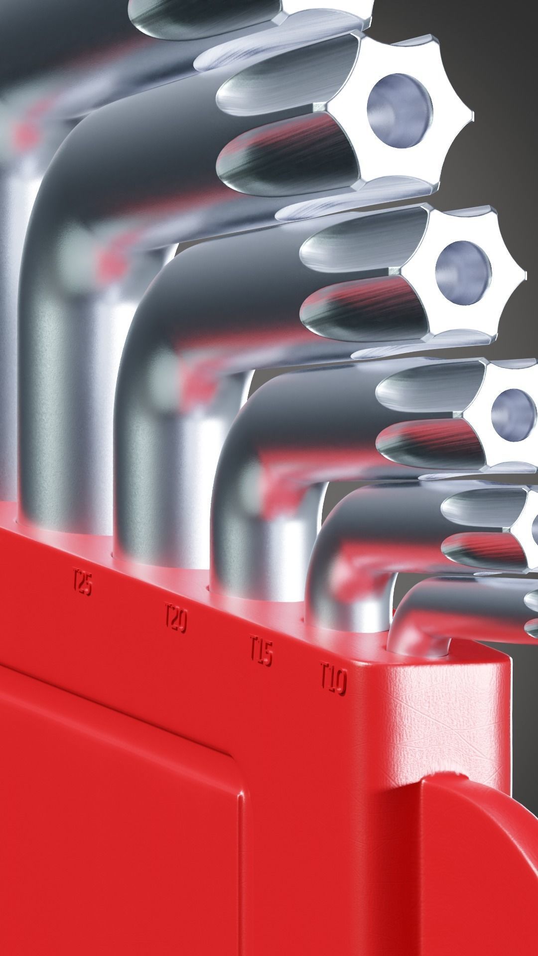 Mechanical Tool Torx wrench type L Mtx Kit 3D model | CGTrader