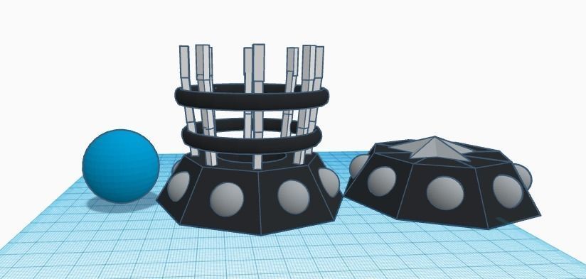 Sphere Cage 3D model 3D printable | CGTrader
