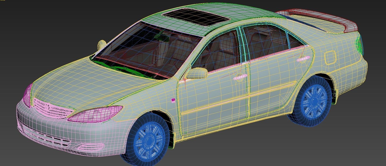 3D model camry v30 VR / AR / low-poly | CGTrader