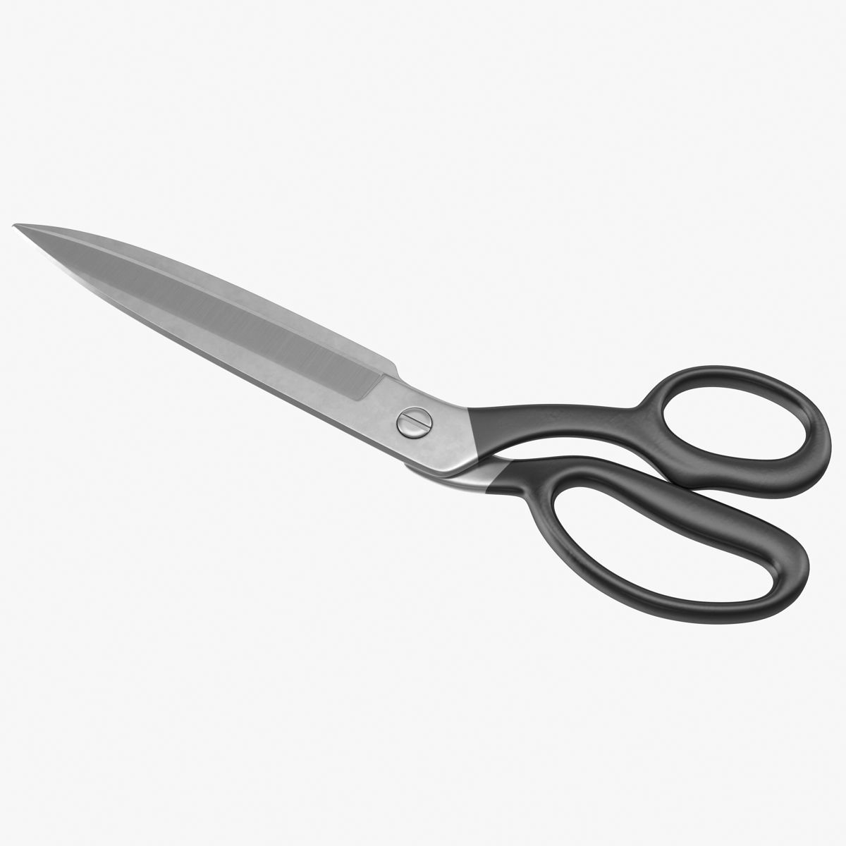 3D model Black Scissors VR / AR / low-poly | CGTrader