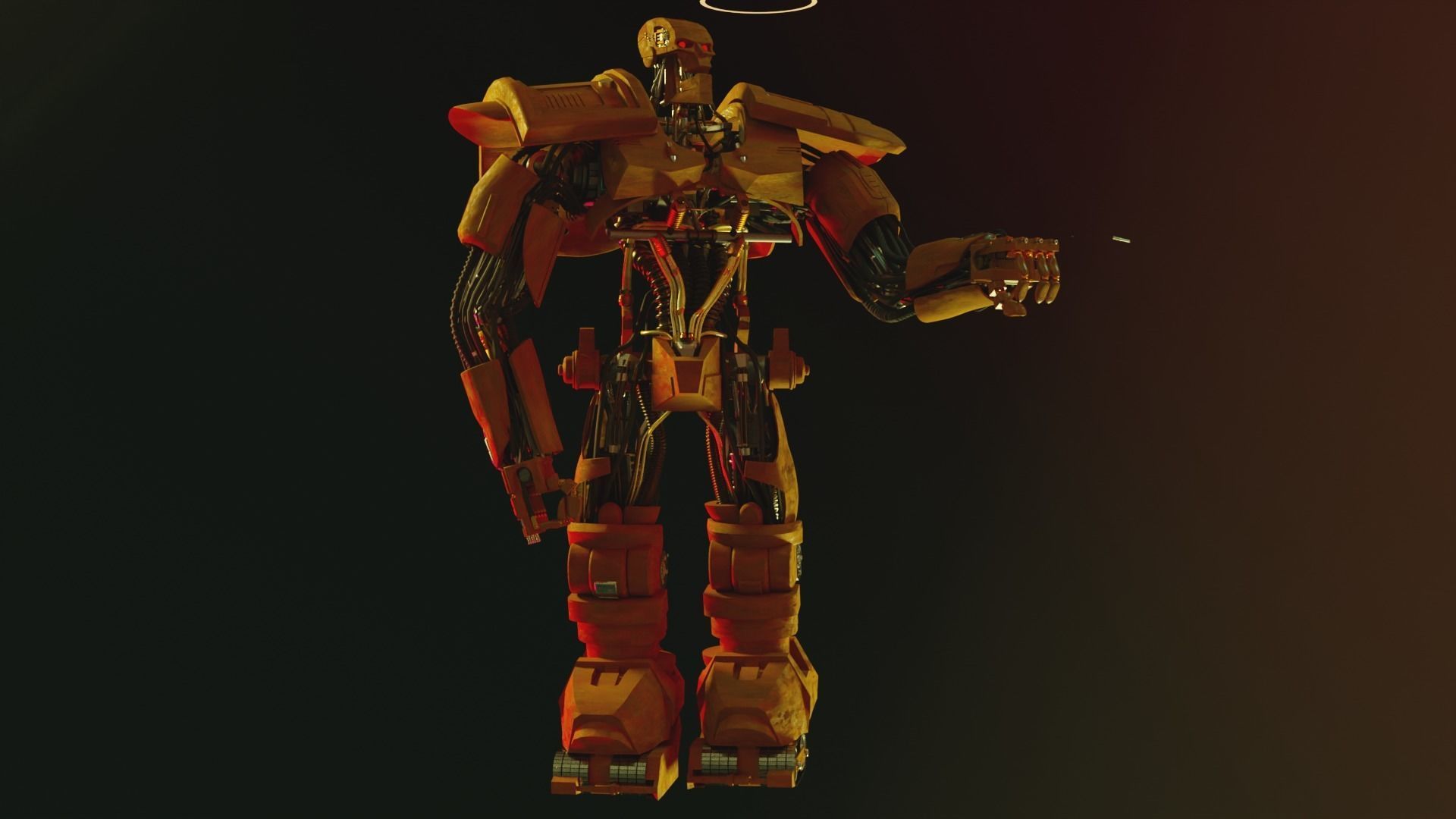 3D model ABC WARRIOR judge dredd VR / AR / low-poly | CGTrader