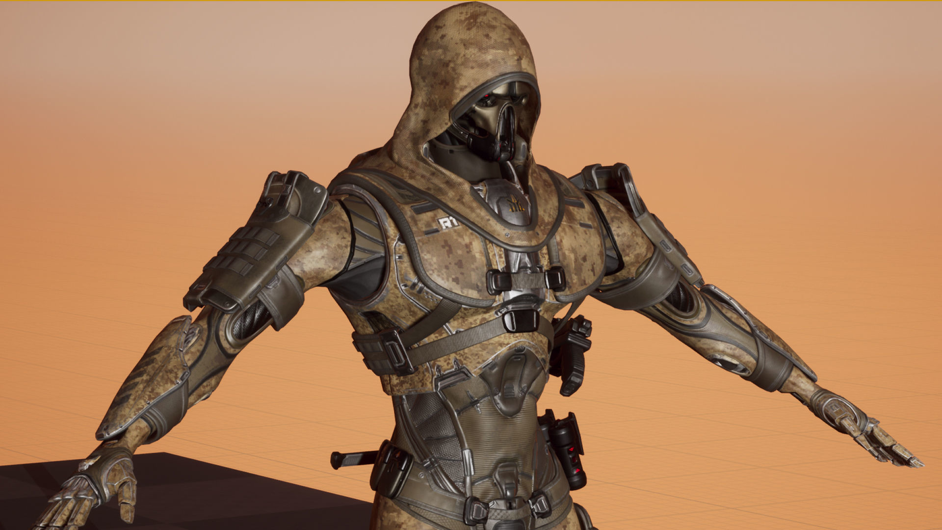 3D model ACSU Specter VR / AR / low-poly | CGTrader