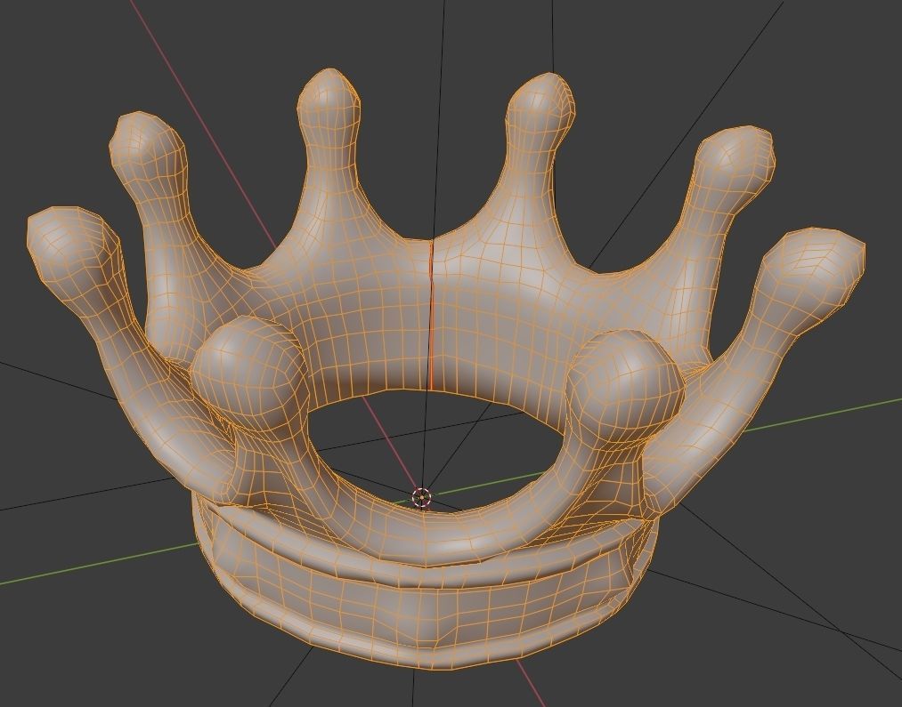 Low Poly Gold Crown free VR / AR / low-poly 3D model | CGTrader