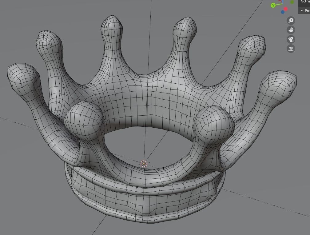 Low Poly Gold Crown free VR / AR / low-poly 3D model | CGTrader