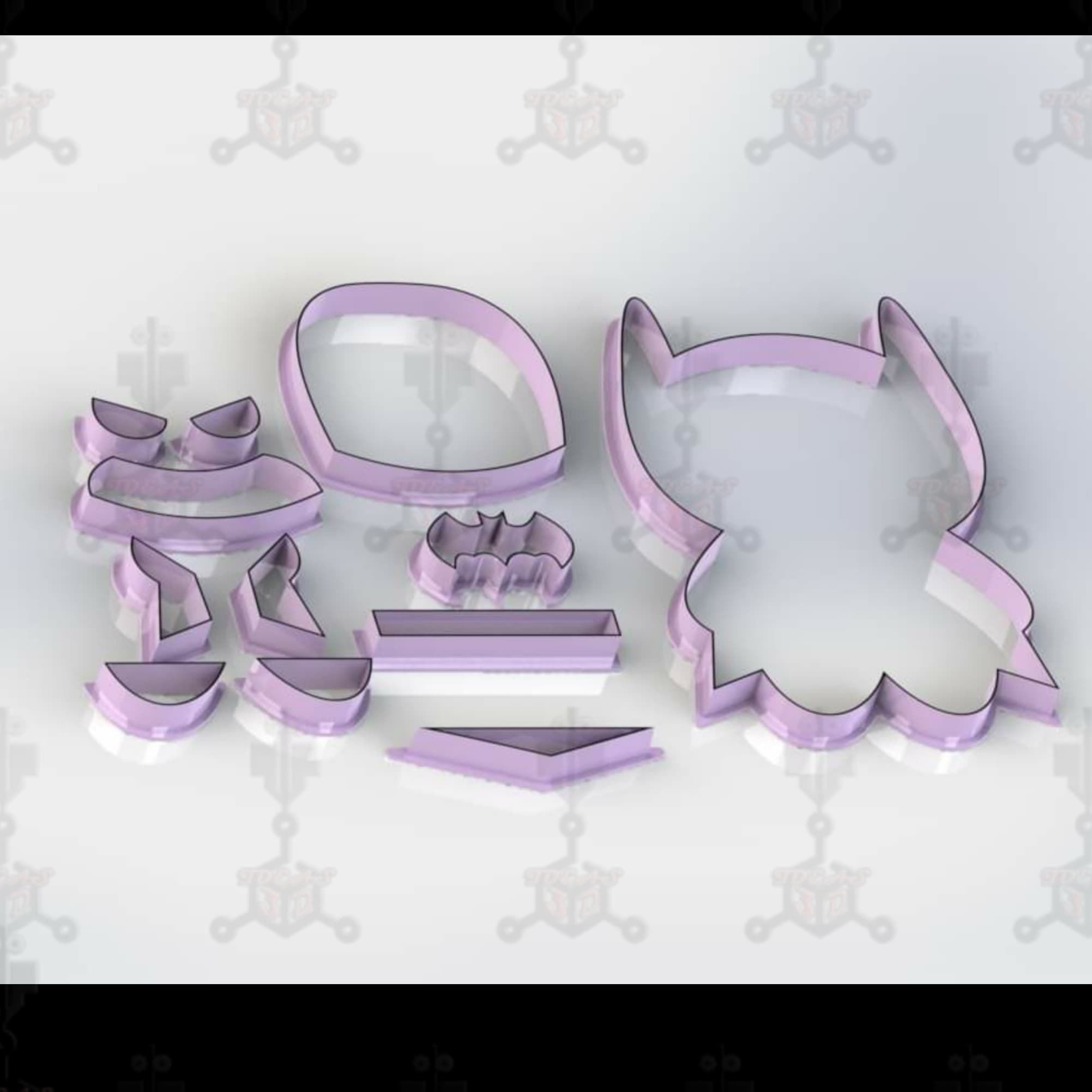 cutter batman parts 3D model 3D printable | CGTrader