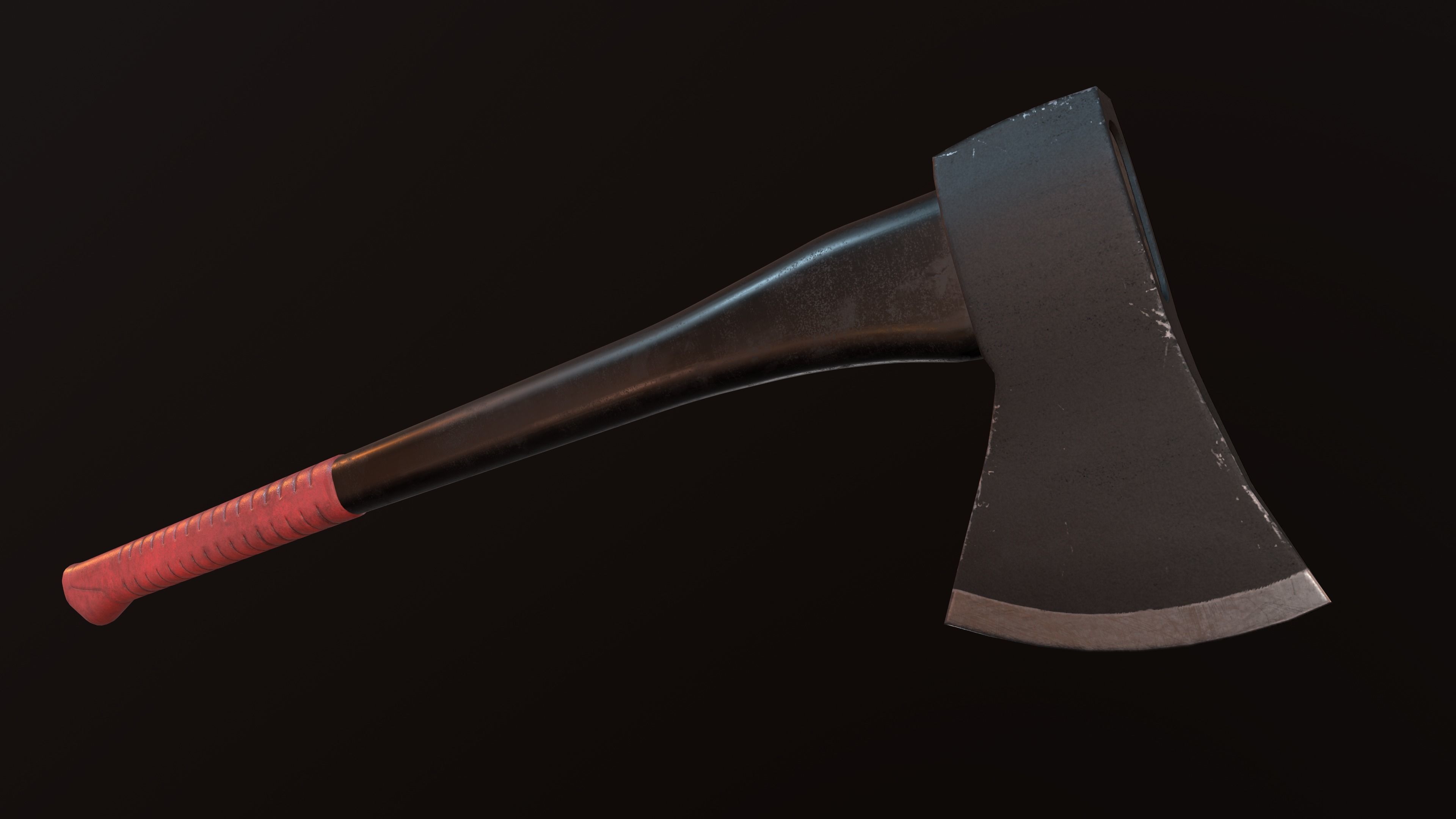 3D model Modern big ax VR / AR / low-poly | CGTrader