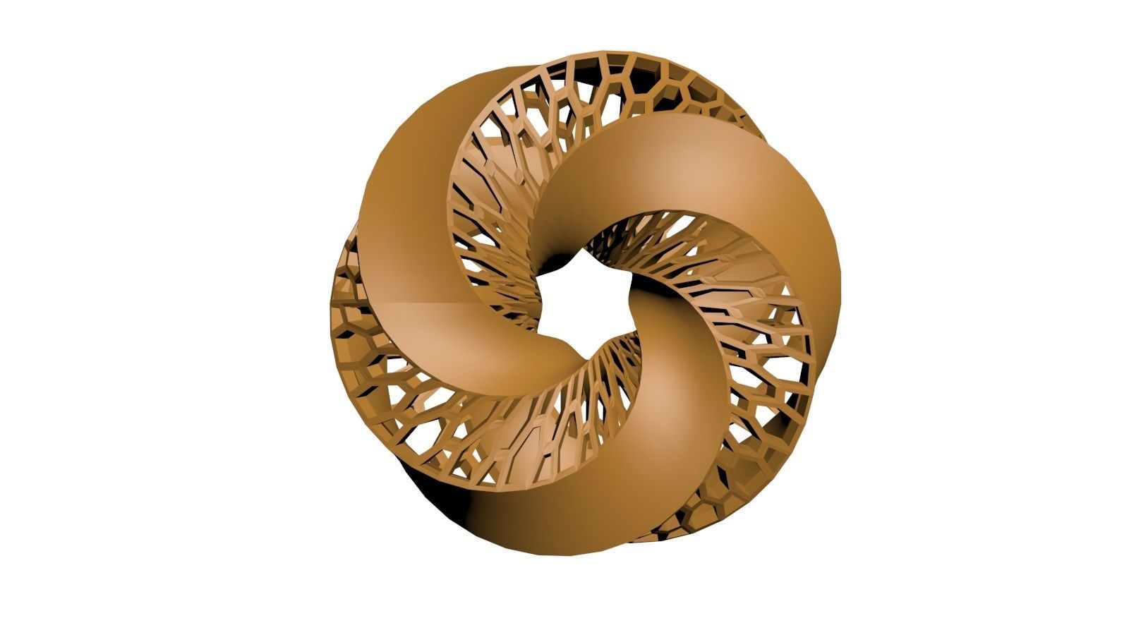 Parametric Design Ring 3D model 3D printable | CGTrader