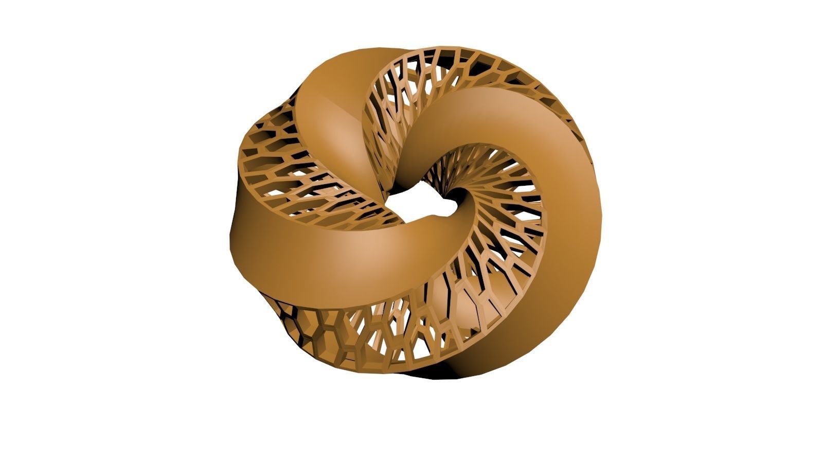 Parametric Design Ring 3D model 3D printable | CGTrader
