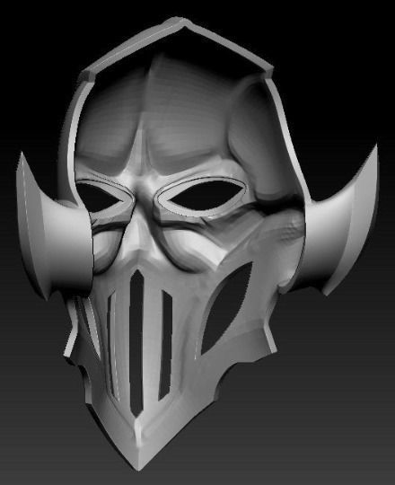 Dark elf mask inspired by Har Ganeth Executioner warhammer 3D model 3D ...
