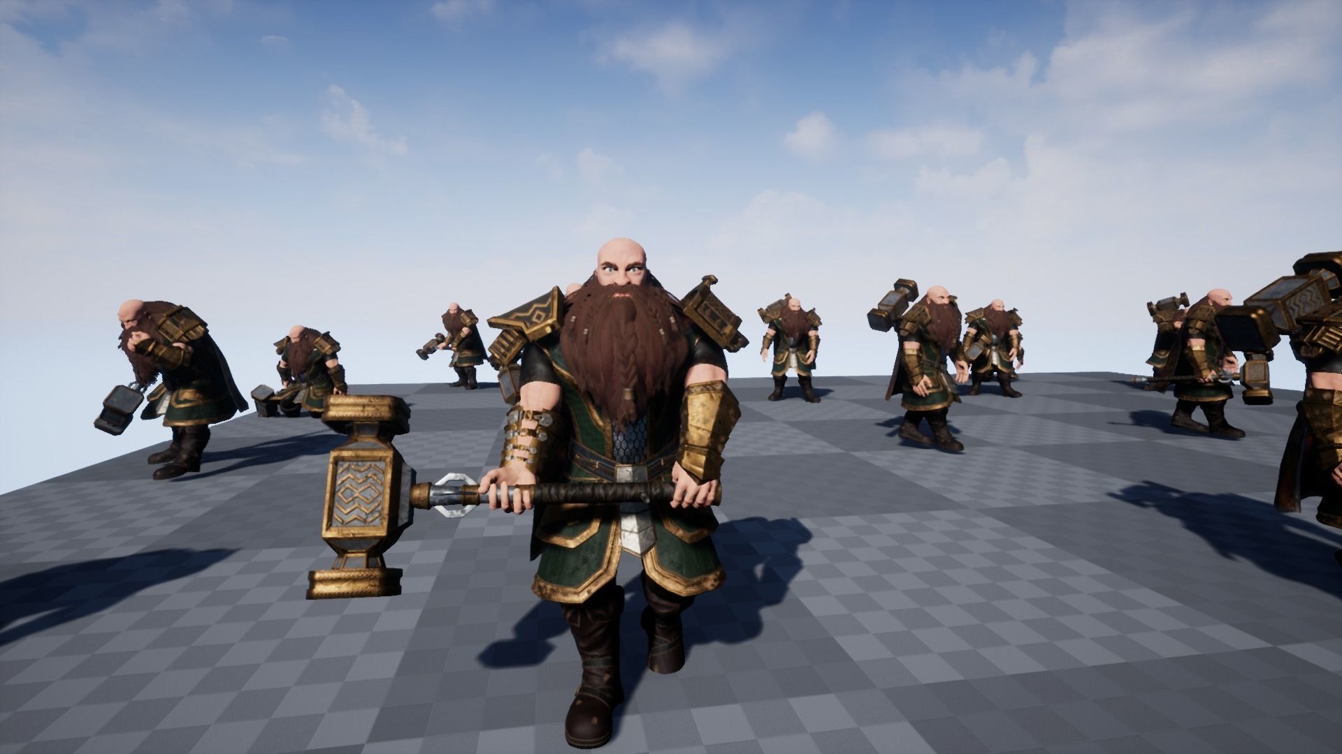 3D model Dwarf VR / AR / low-poly | CGTrader